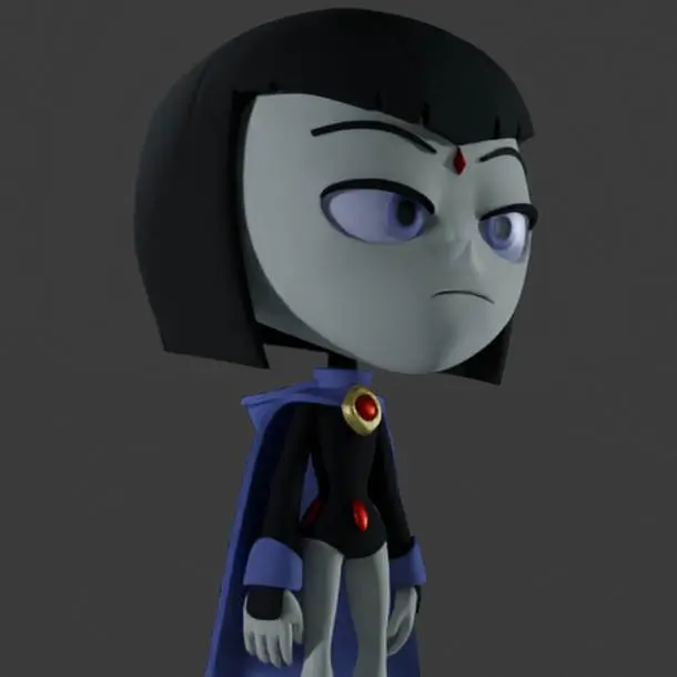 Characters & Creatures STL Download - Raven - TTGby 3dmpro