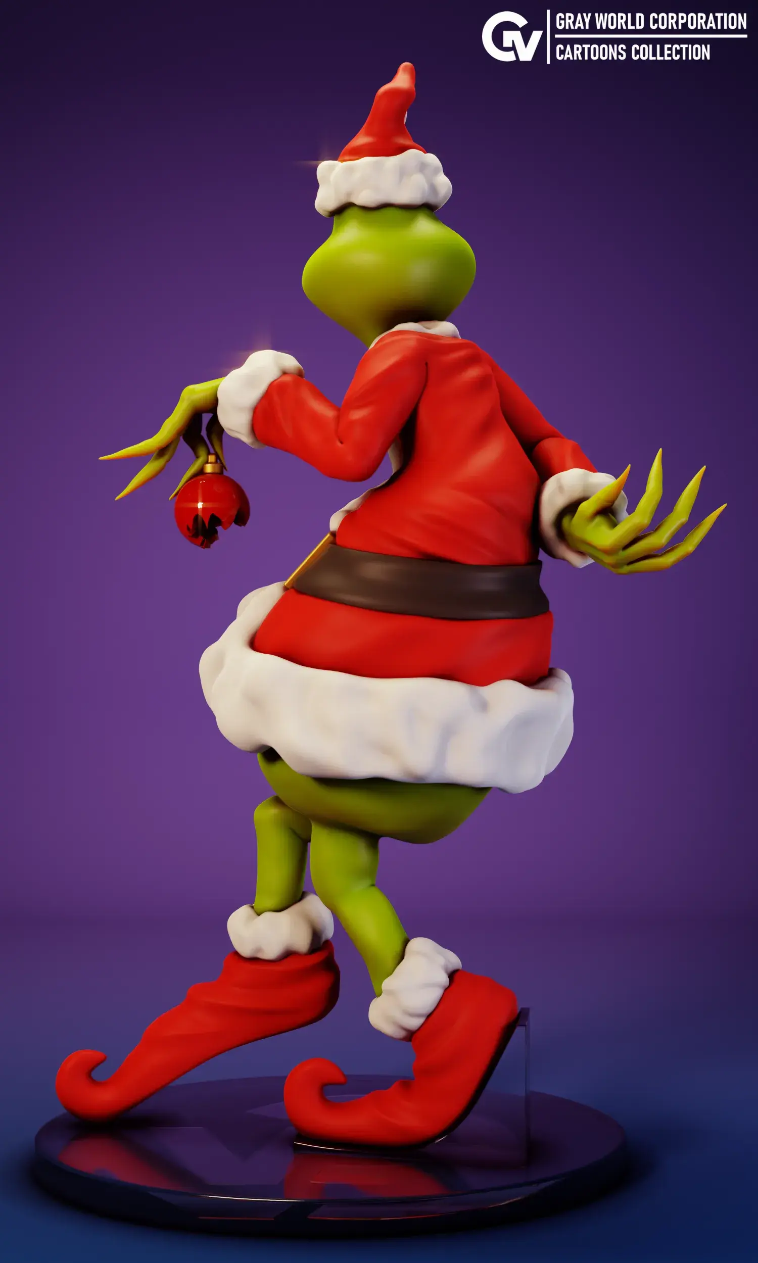 Characters & Creatures STL Download - The Grinch | How The Grinch Stole ...