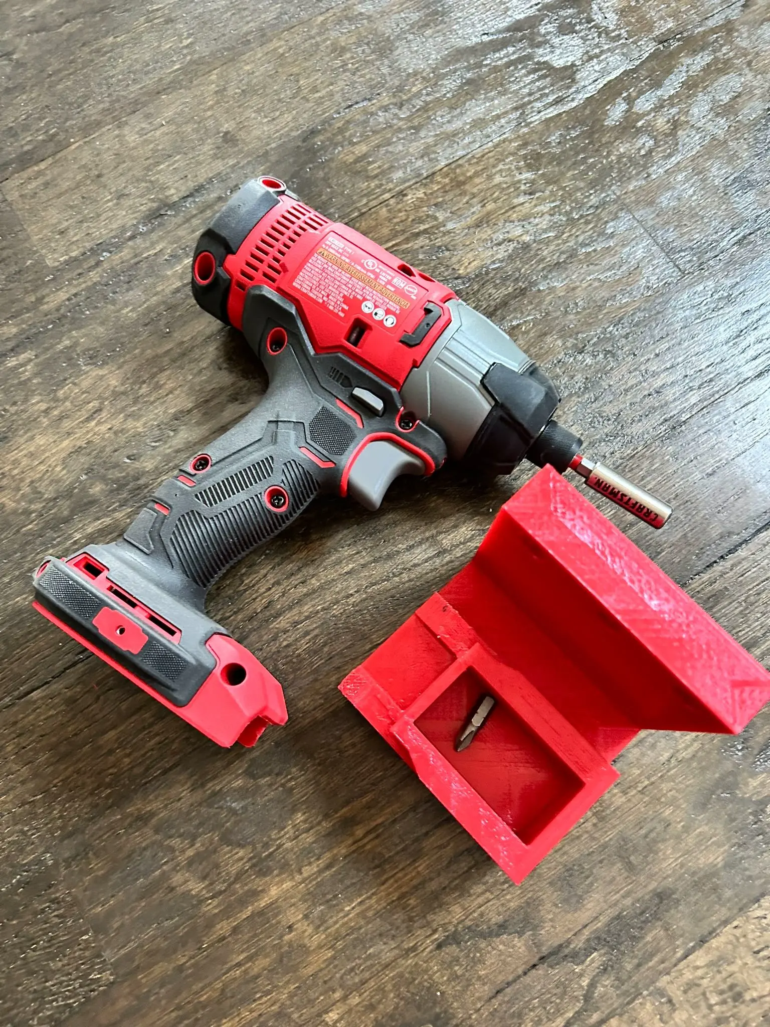 무료Tools & Spare PartsSTL 다운로드 -Craftsman Upright Tool Holder - blackrageous