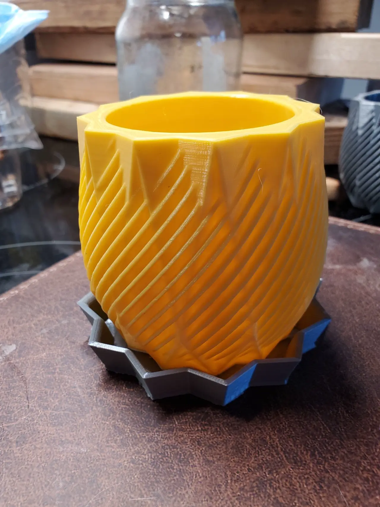 3D Printer Files | 3MF File | Modern Spiral Succulent Life Planter 12 ...