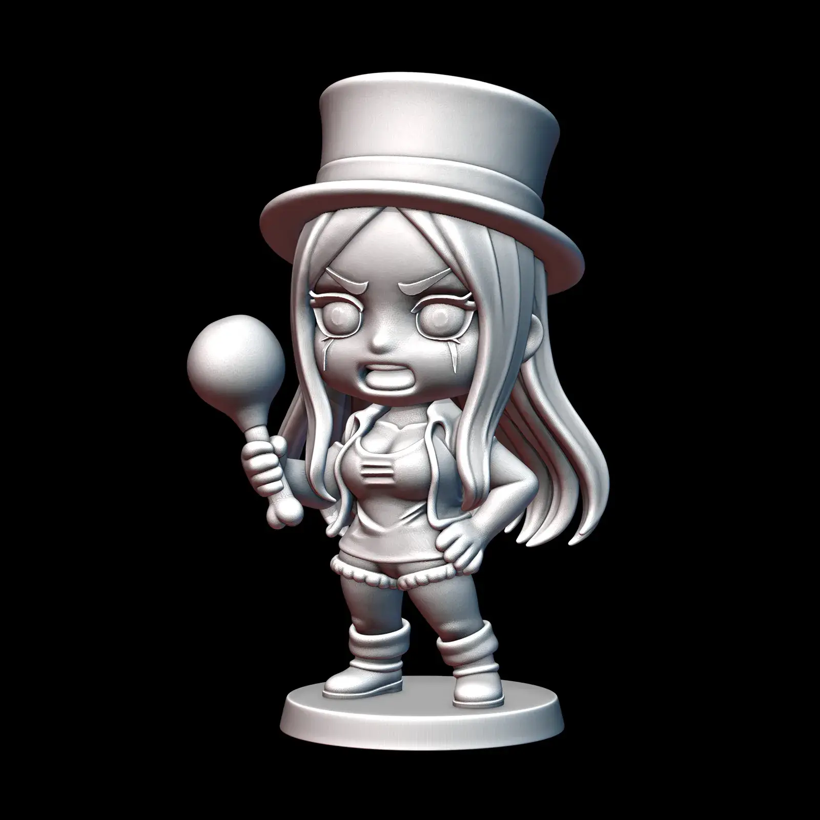 Characters & Creatures STL Download - Chibi Bonney One Pieceby Cute Maxima