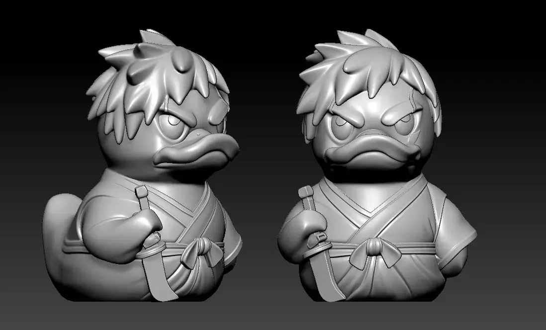 Other STL Download - Rubber Duck - Kurosaki Ichigo statue - 3D printby ...