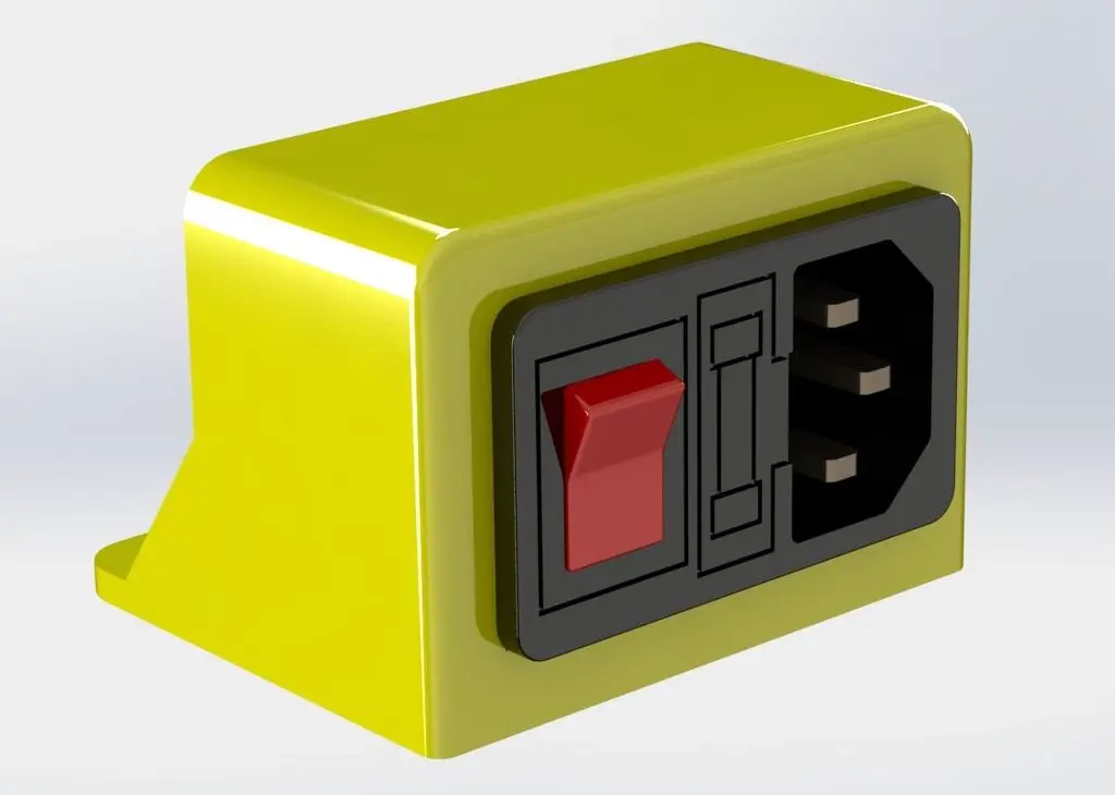 Free Home Appliance Accessories STL Download - 3dpBurner2 AC socket ...