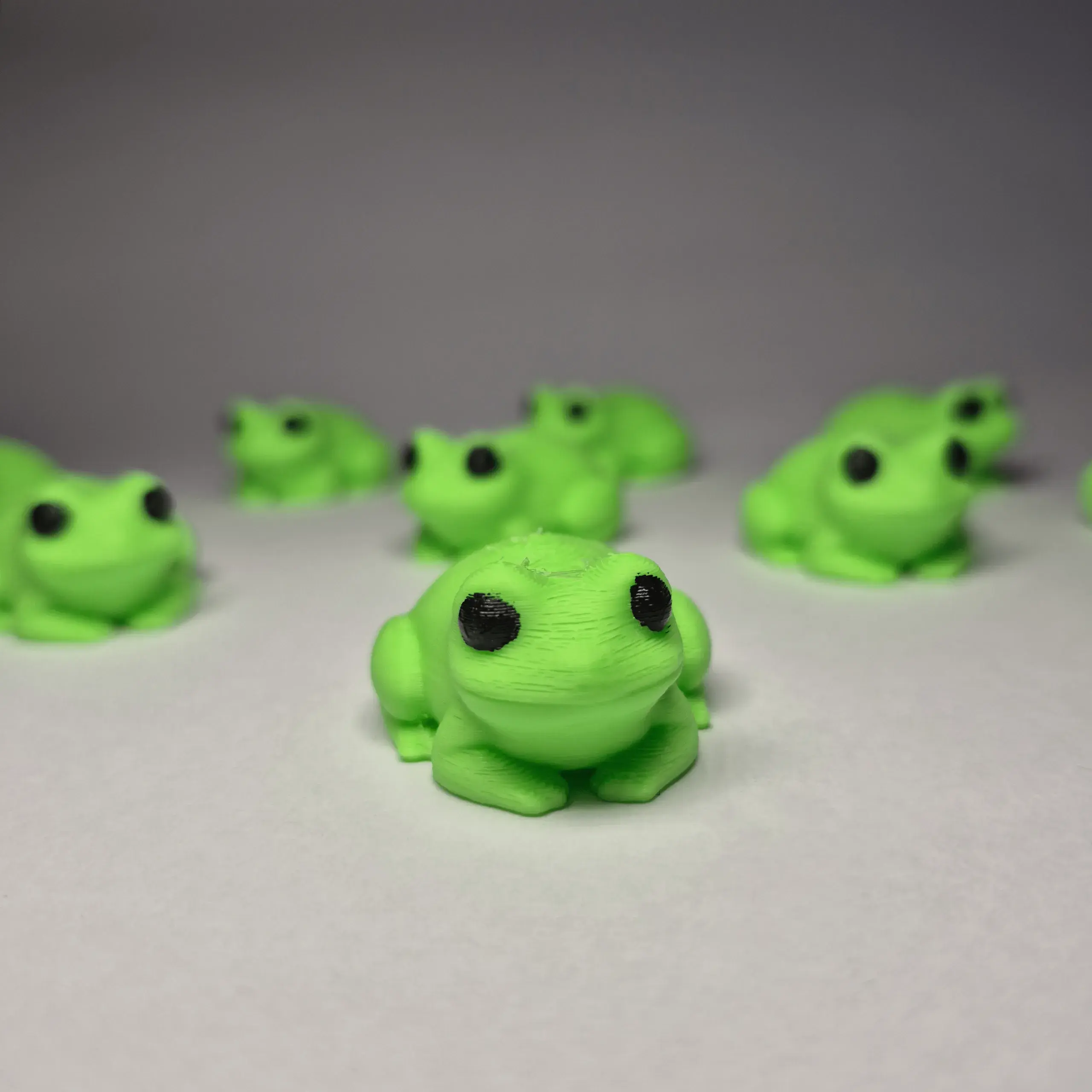 3D打印模型 | 3MF文件 | Mini Magnet Frogs! | 创想云