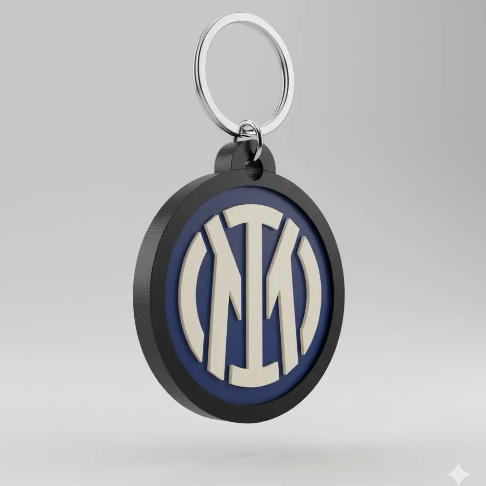 3D Printer Files | 3MF File | Llavero escudo Inter de Milan | Creality ...