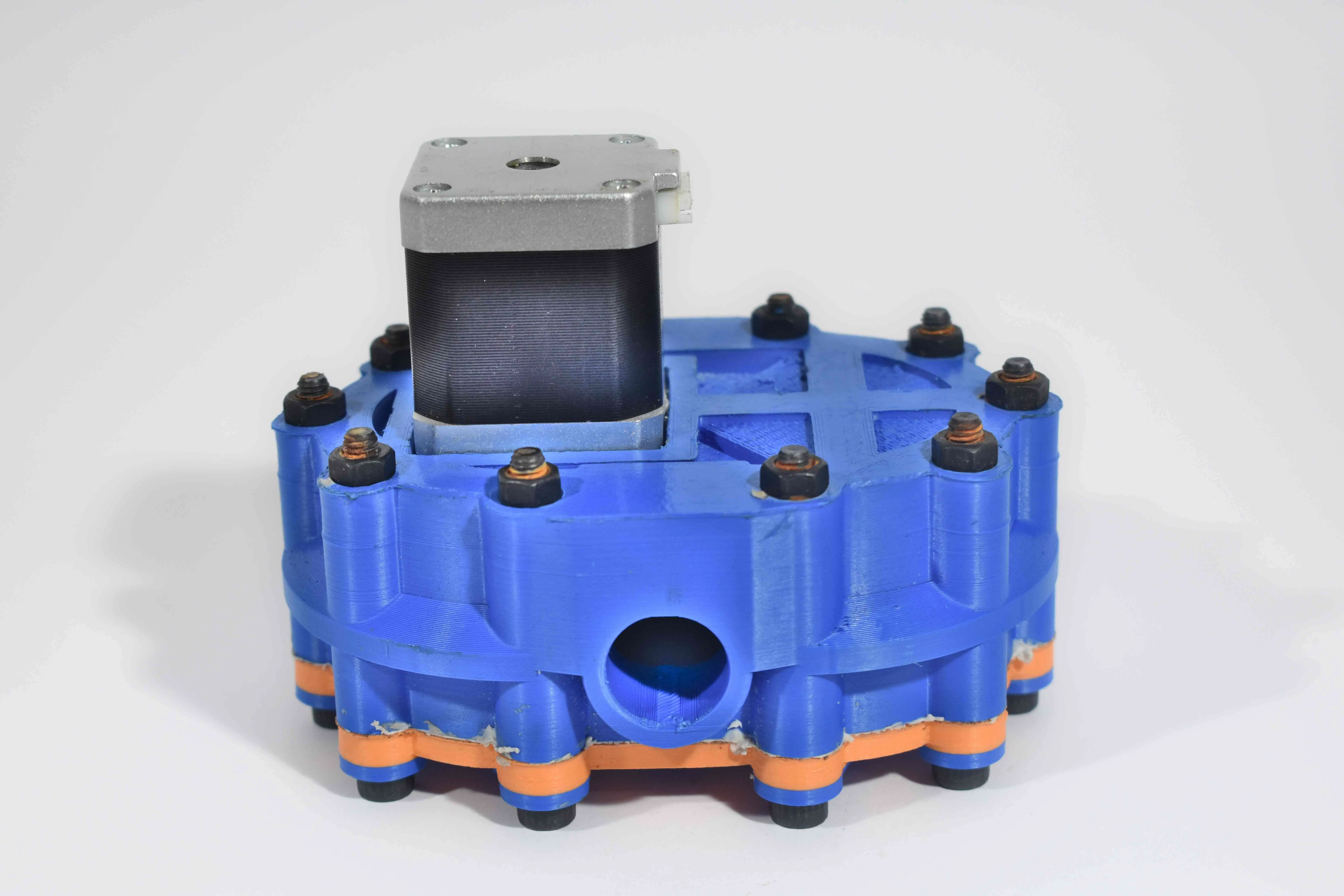 Test Models STL Download - Adaptive Hydraulic Water Pump (drill, nema17 ...