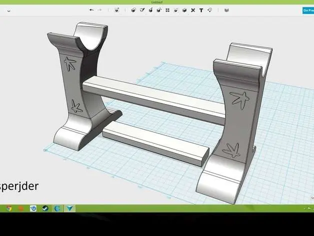 3D Printer Files | 3MF File | Sword Stand | Creality Cloud