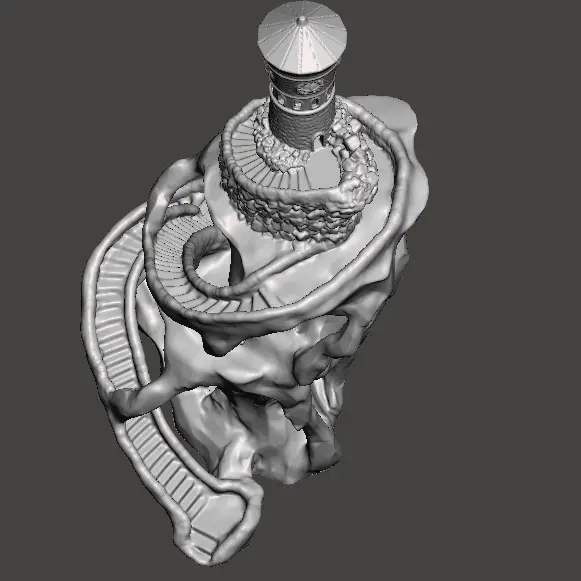 Free Props & Terrain STL Download - A tower for a tabletop stream ...