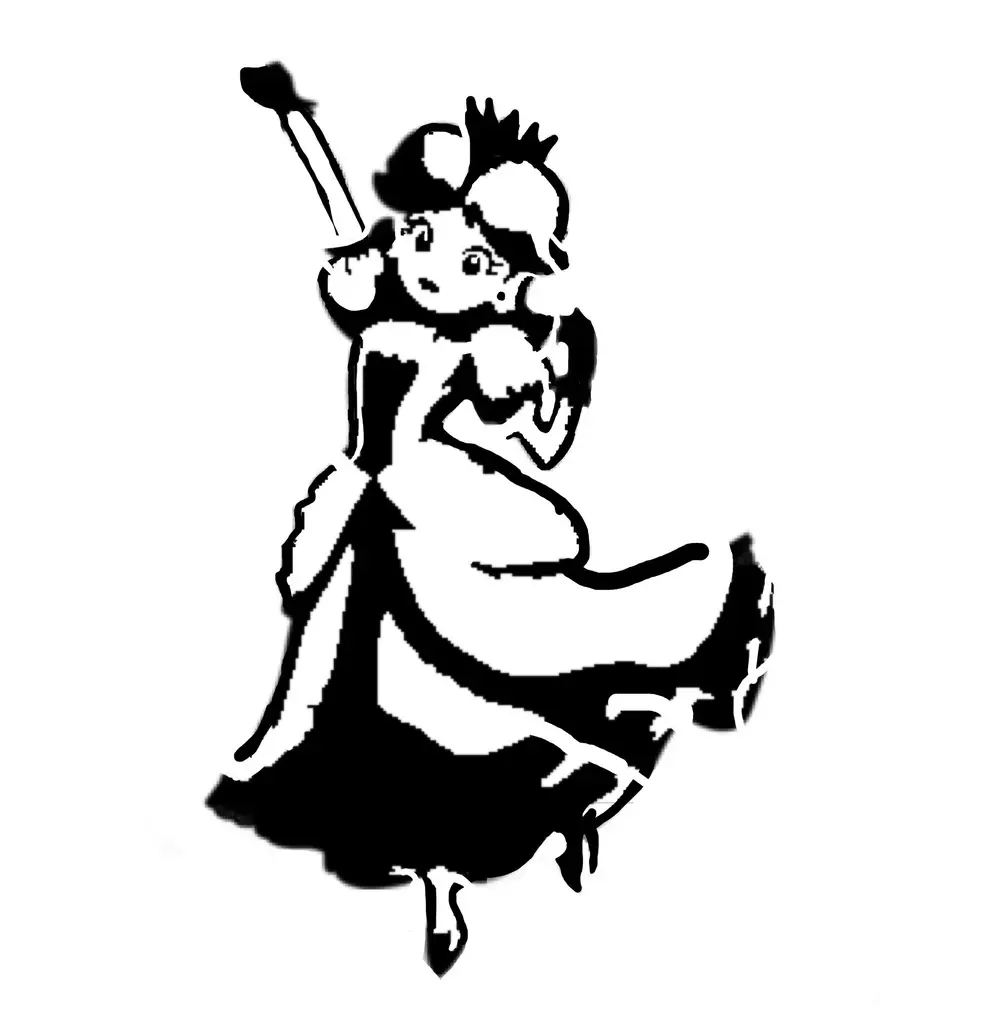 Free Digital Art STL Download - Princess Daisy stencilby SMT_M 🦊