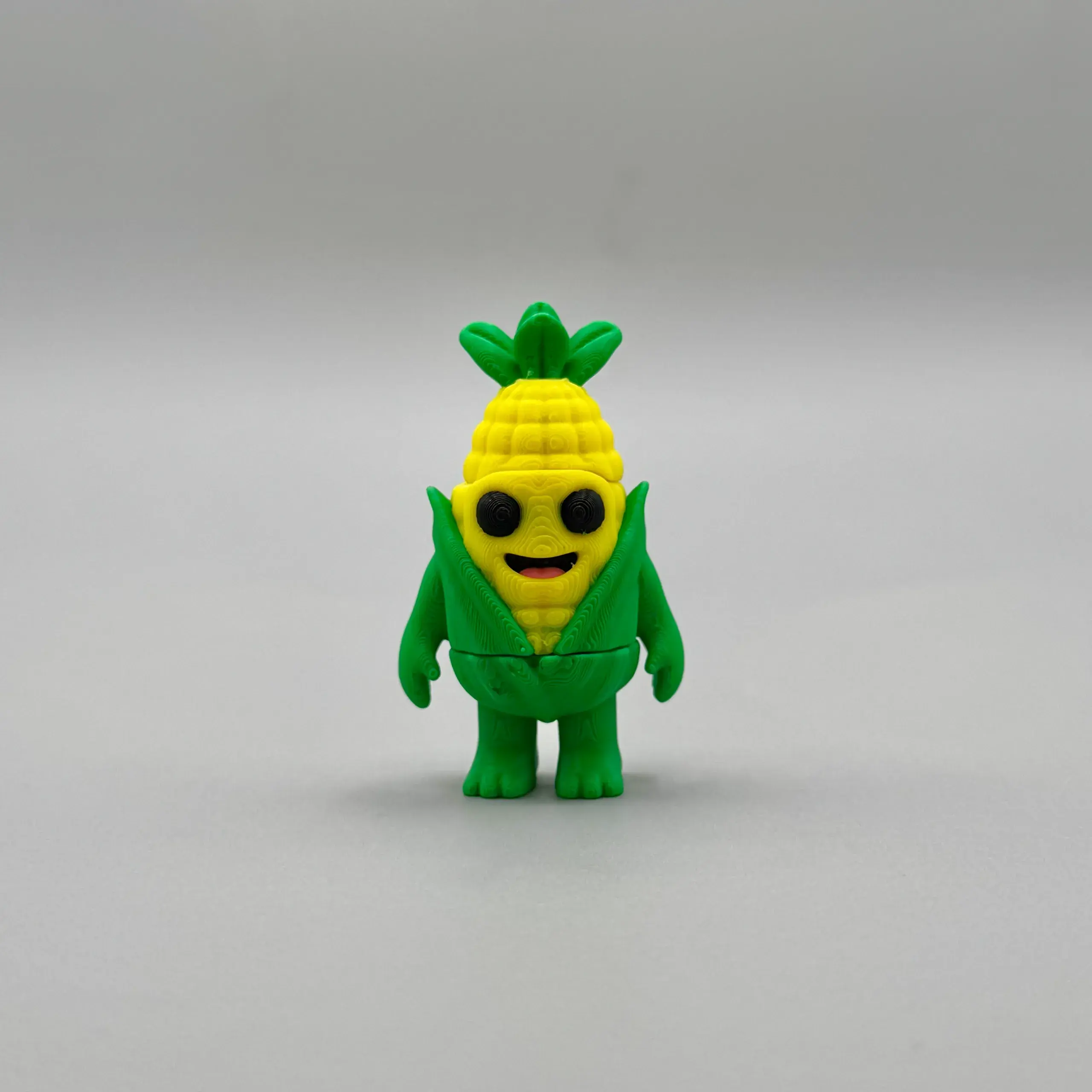 Characters & Creatures STL Download - Corny the Flexy Dude + Keychainby ...