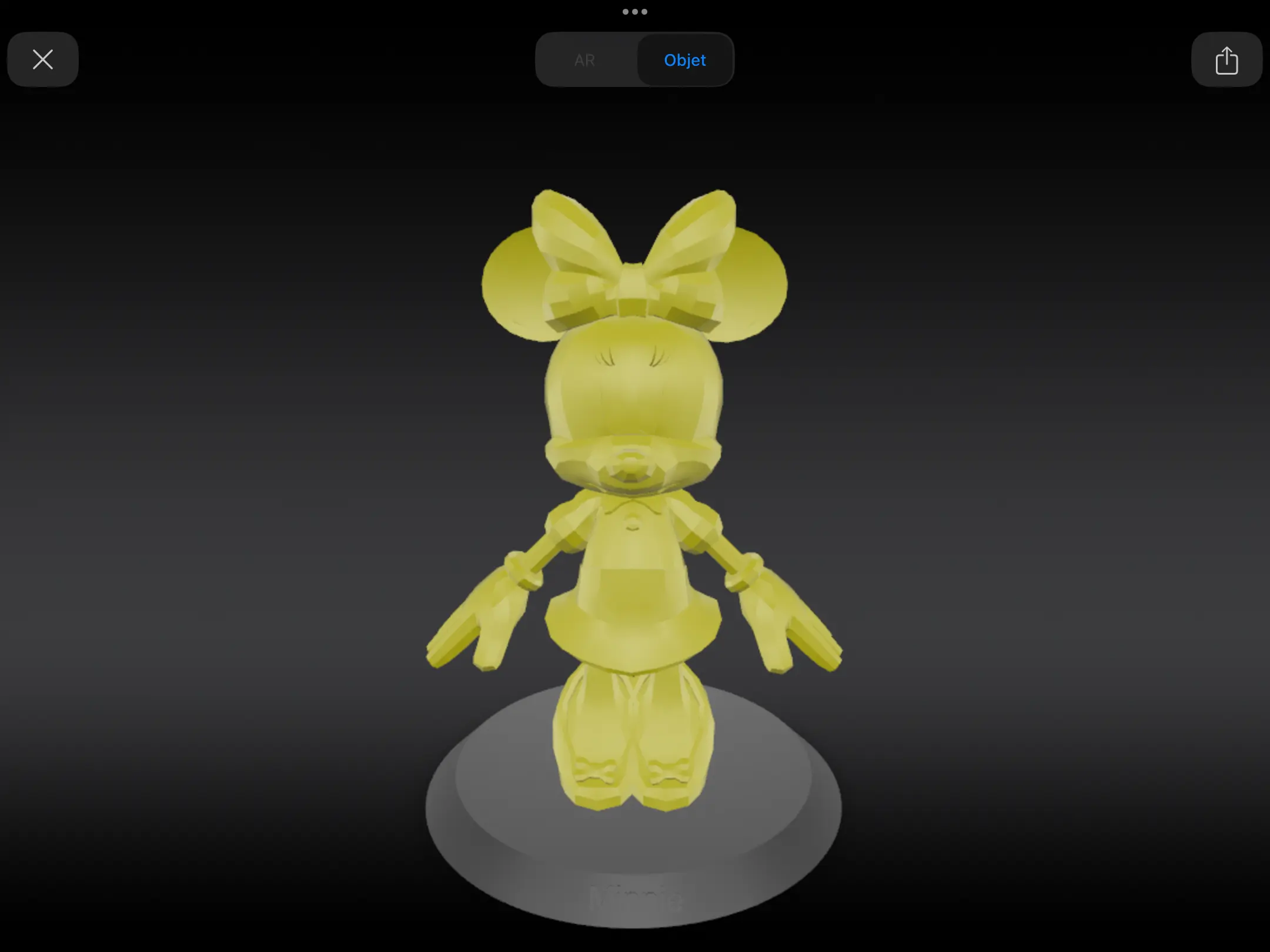 3D Printer Files | 3MF File | Minnie Mouse | Creality Cloud