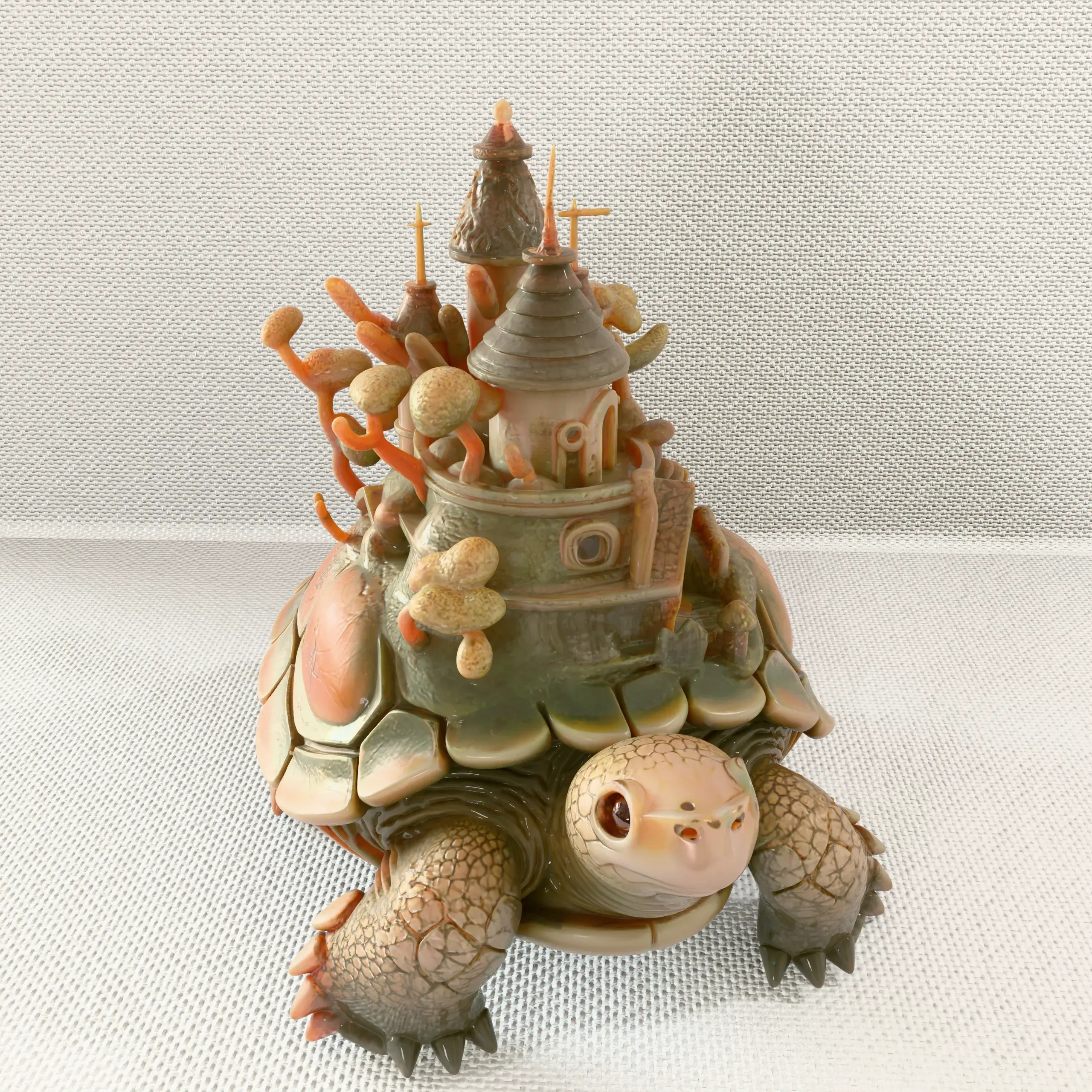 3D Printer Files | 3MF File | Turtle Castle | Creality Cloud