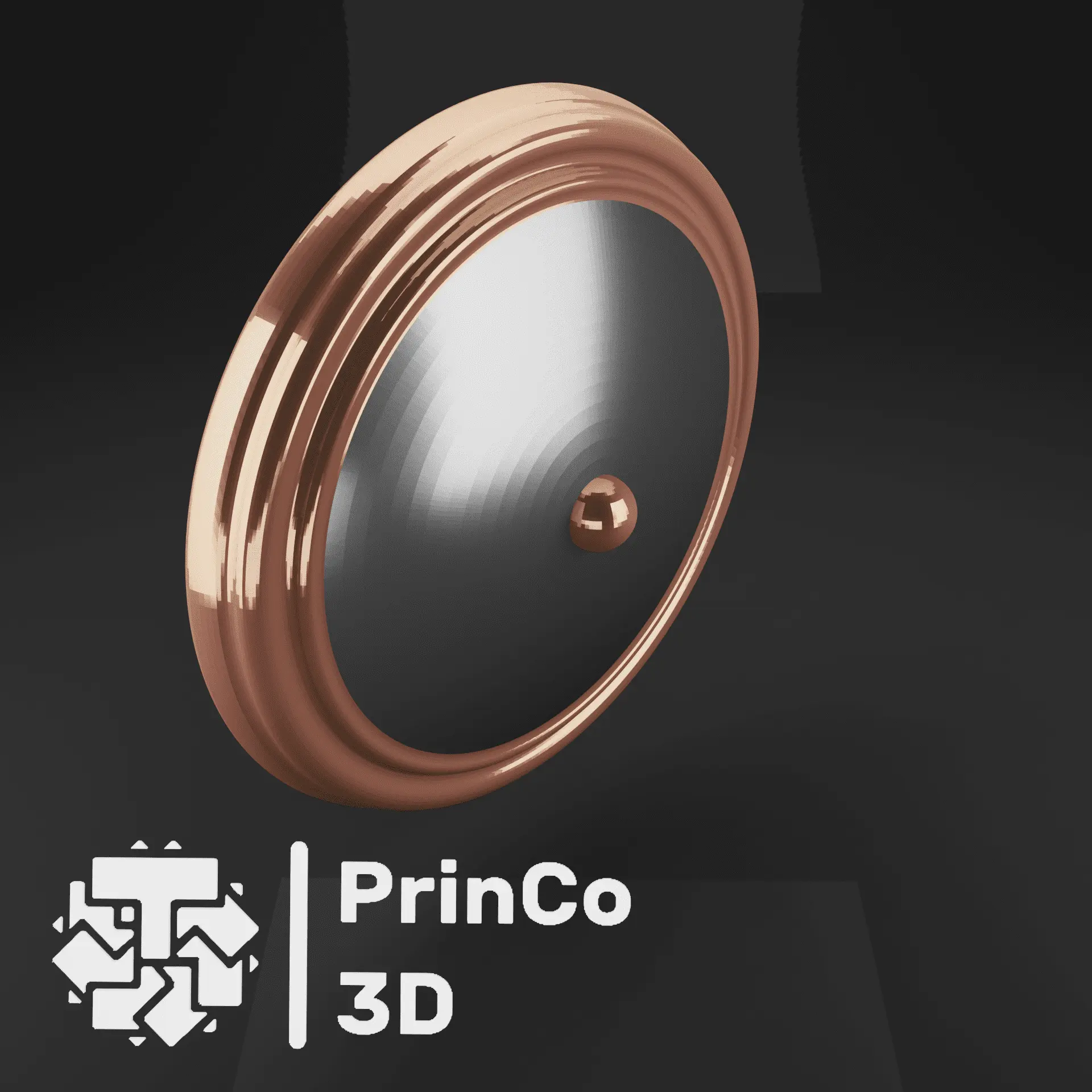 Props & Terrain STL Download - Roman Shield Hemispheres V1by PrinCo 3D