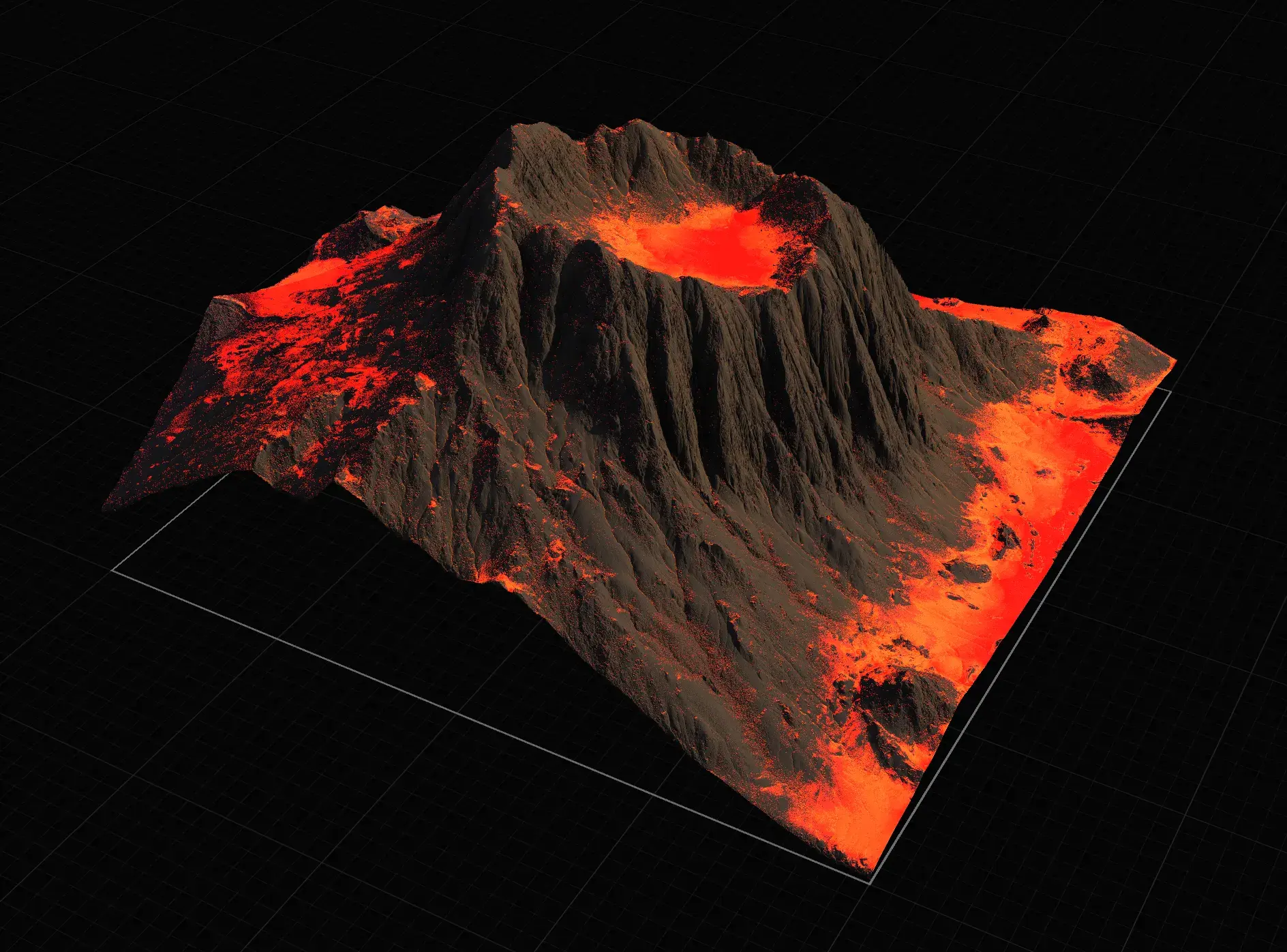 Home Decorations & Ornaments STL Download - Functional Volcano with ...