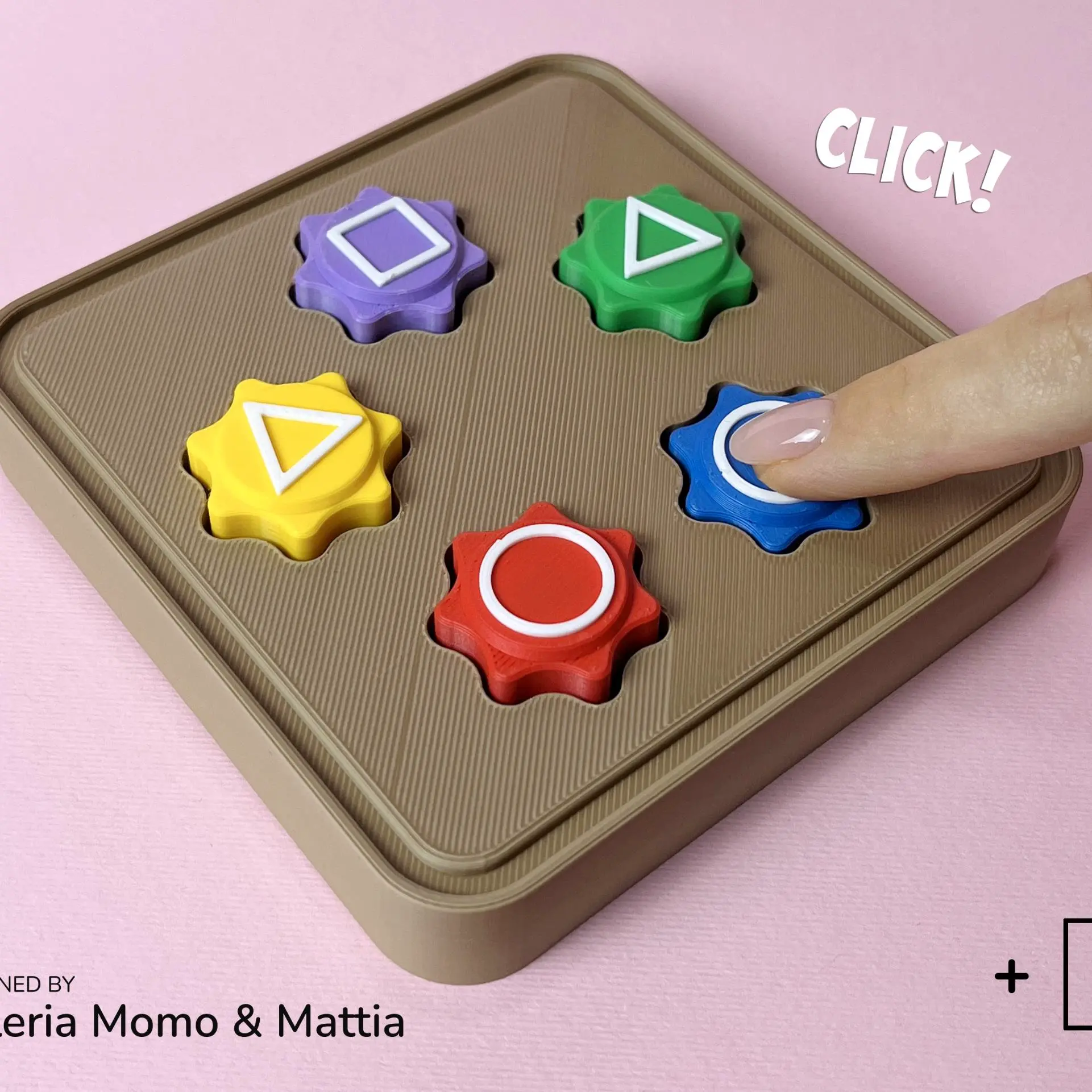 3D Printer Files | 3MF File | Squid Game Gonggi Catching Toy, Clicker ...