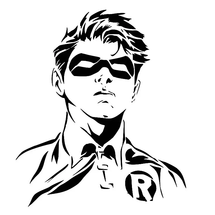 Free Digital Art STL Download - Robin stencilby SMT_M 🦊