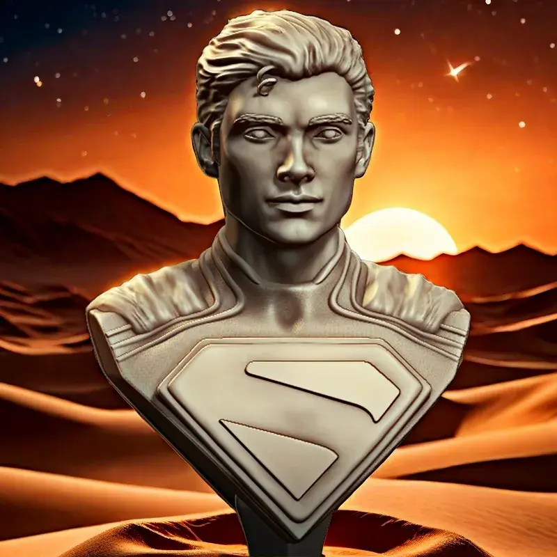 Sculptures & Artworks STL Download - David Packard Corenswet, Clark ...