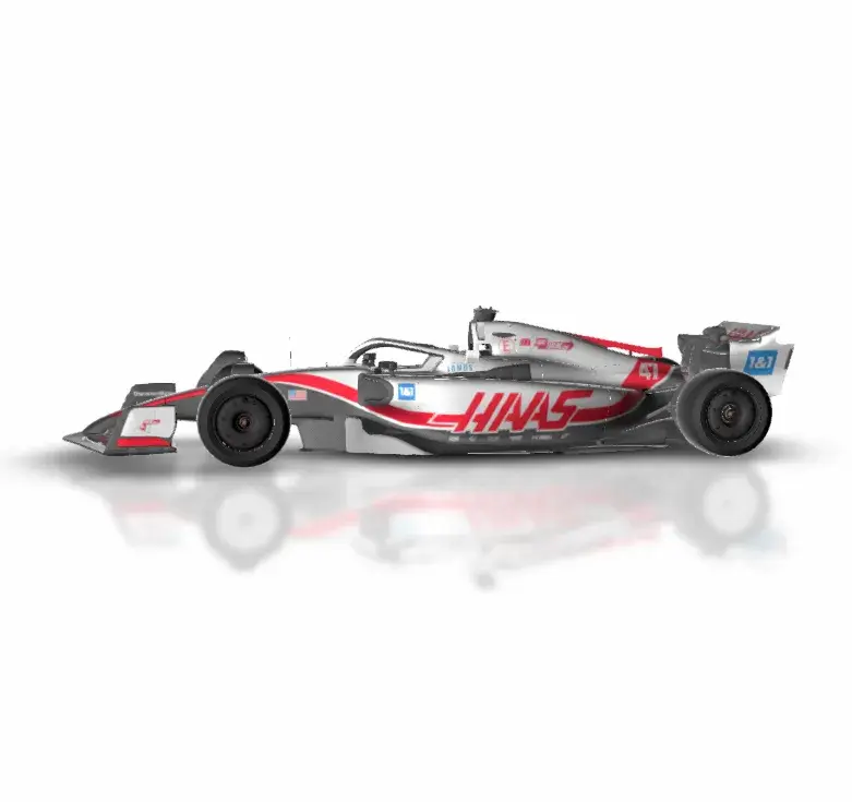 Vehicles & Machinery STL Descarga - Haas F1 VF22 2022 - 3DCARSALON