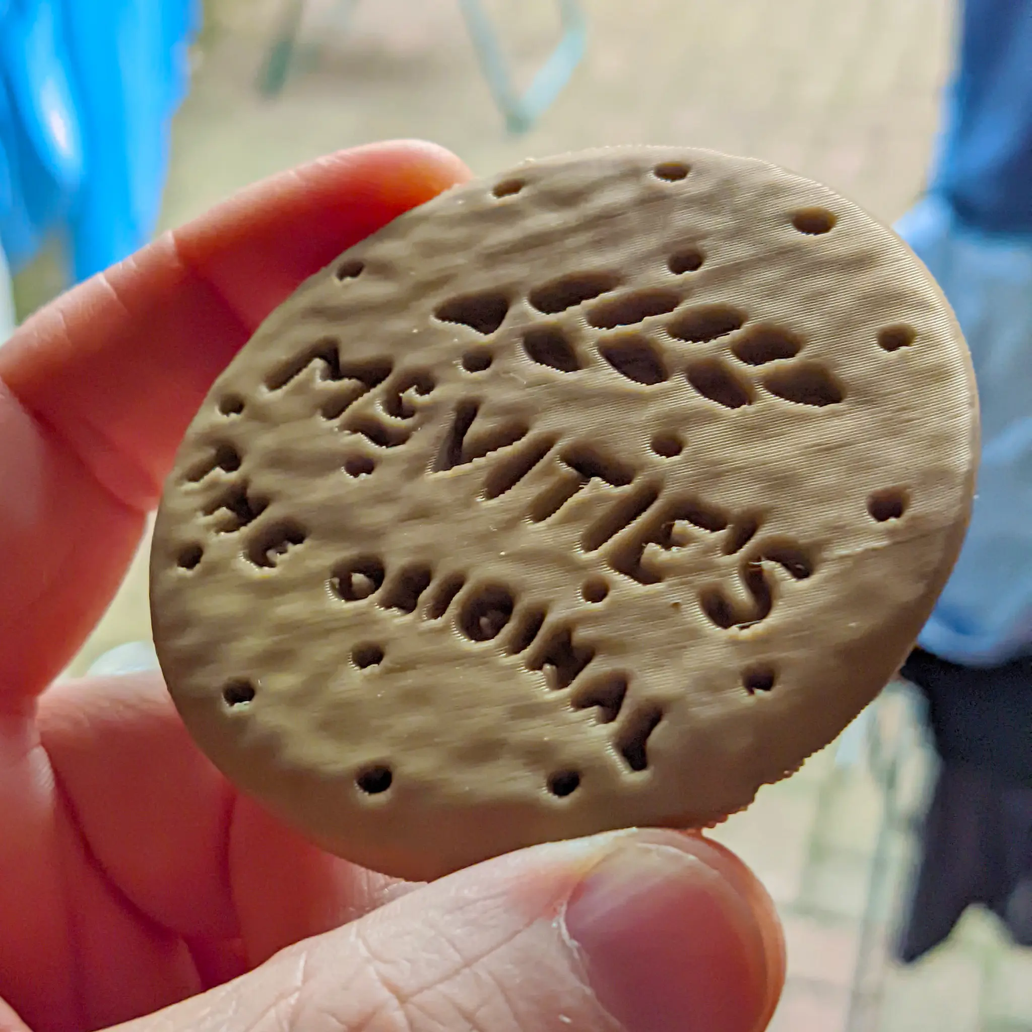 3D Printer Files | 3MF File | Digestive Biscuit | Creality Cloud