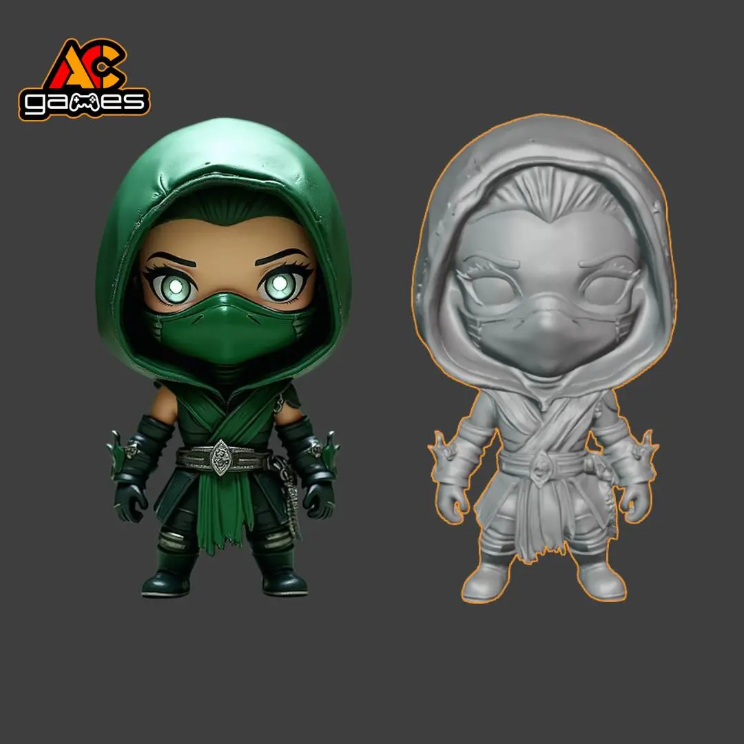 Fichier pour Imprimante 3D | Fichier 3MF | Jade Chibi | Creality Cloud