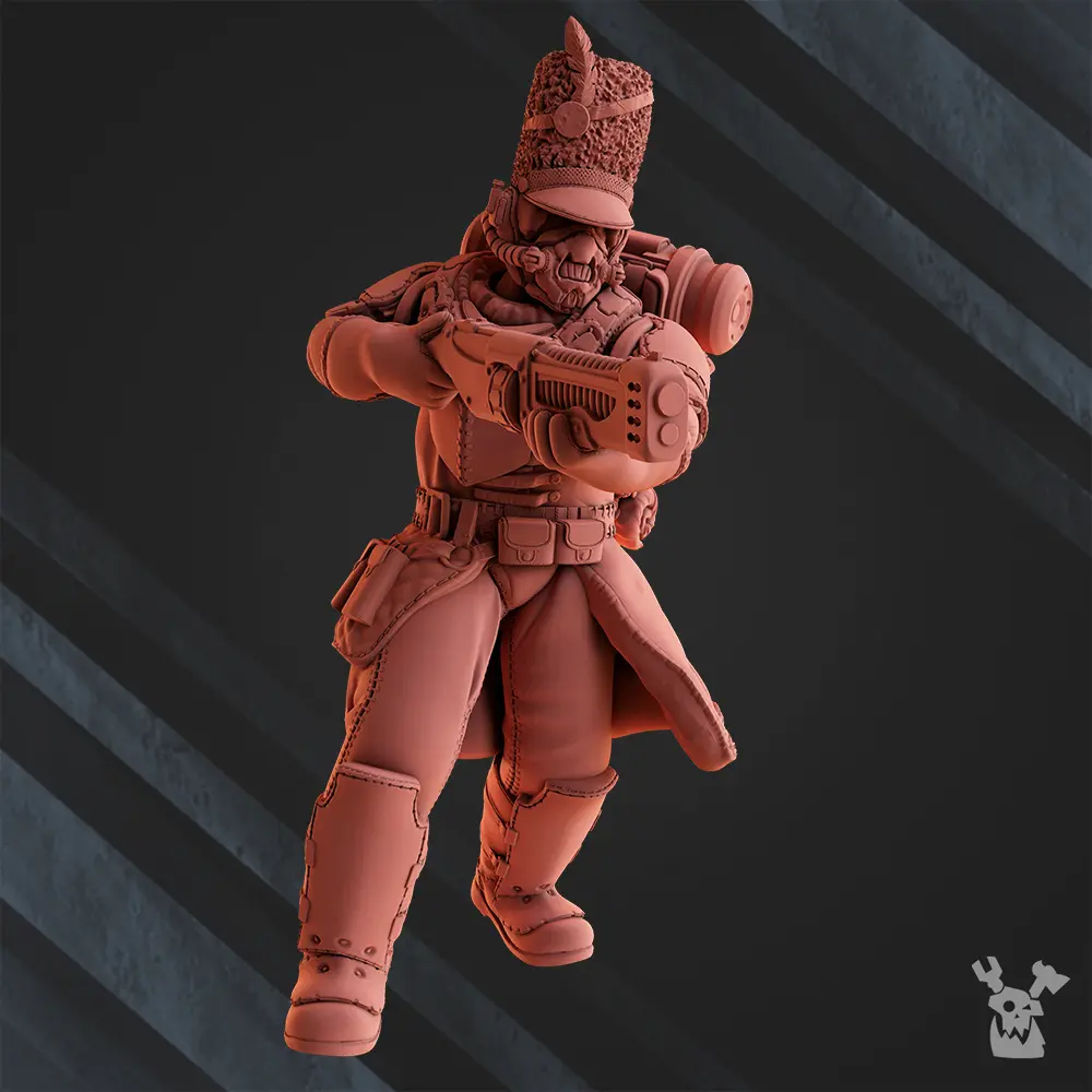 Steam Guard Soldier | 3D models download | Creality Cloud