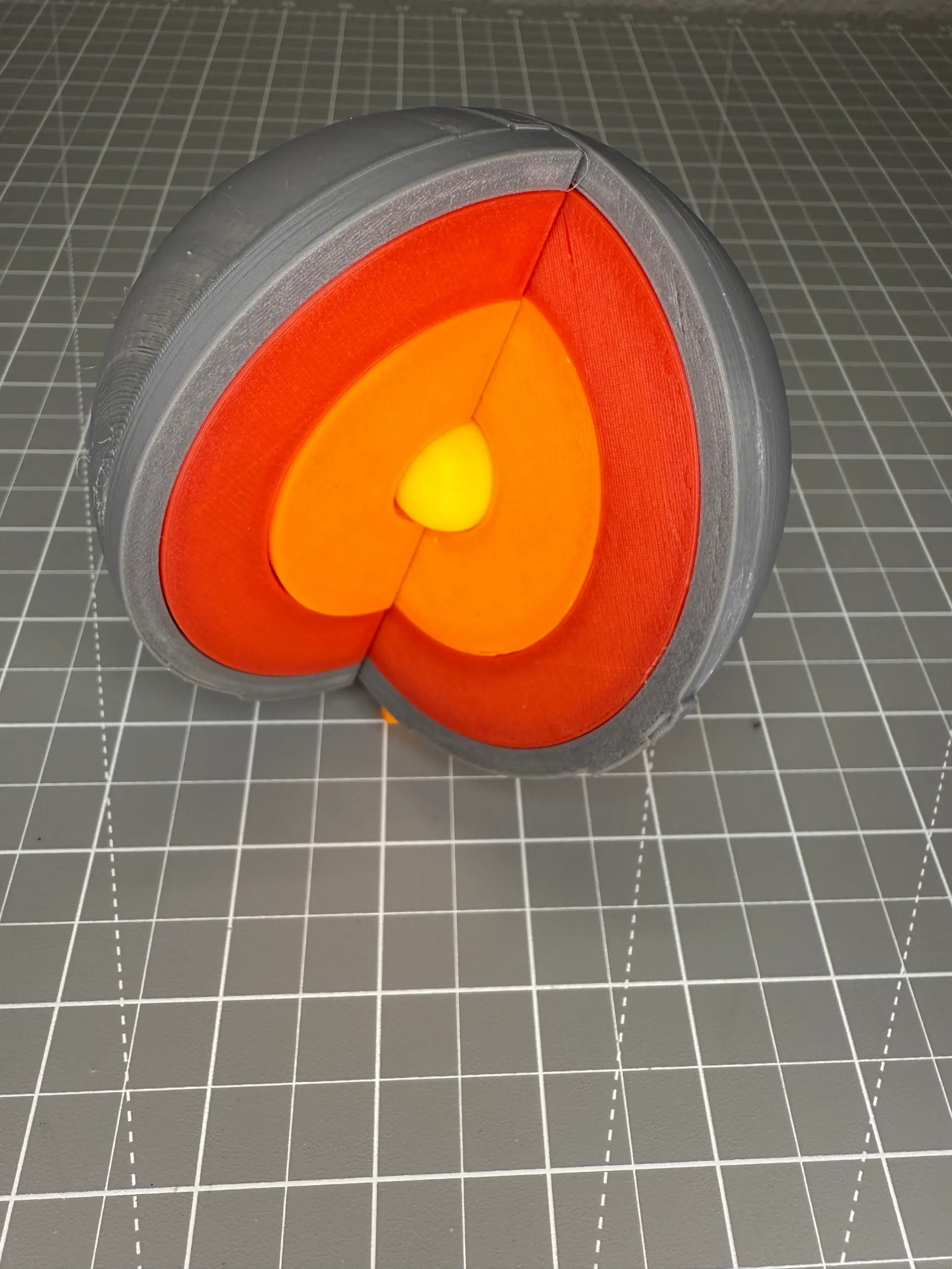 3D Printer Files | 3MF File | Earth Layers Model - MultiColor Printer ...