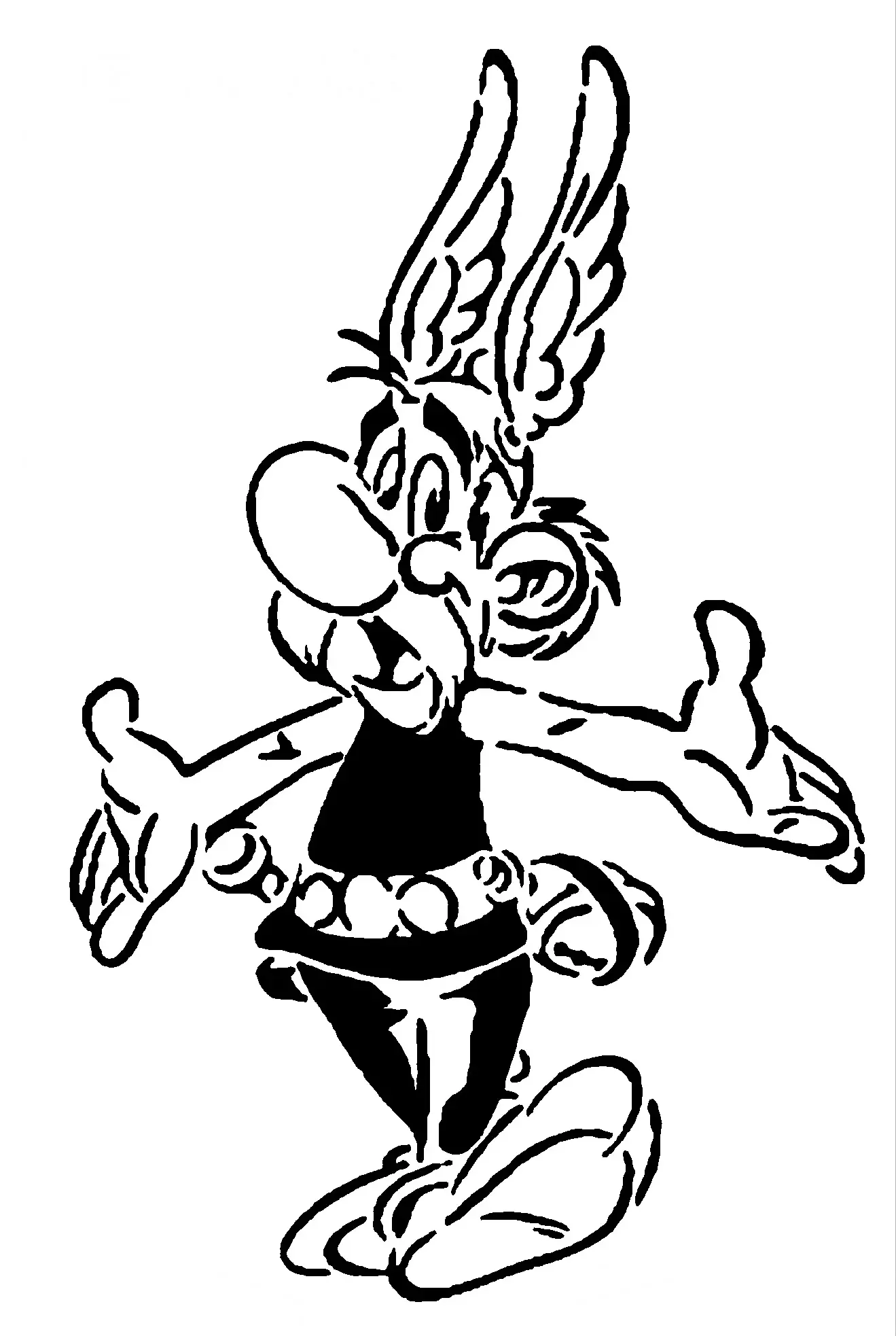 Free Characters & Creatures STL Download - Asterix stencilby SMT_M 🦊