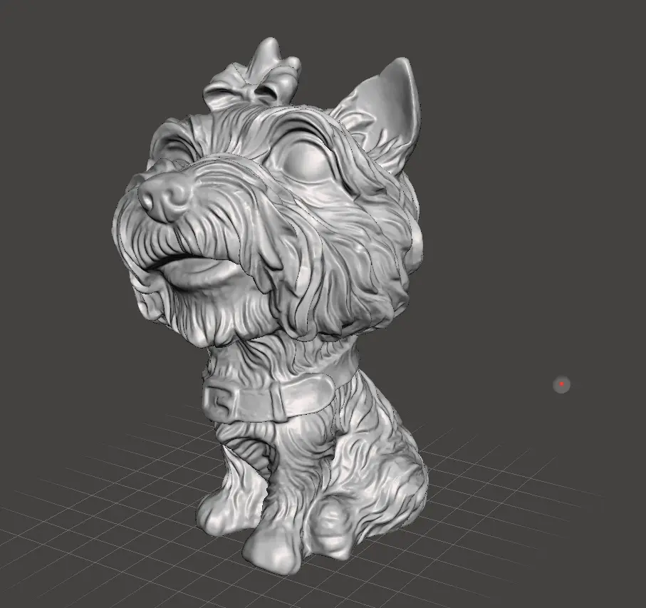 Characters & Creatures STL Download - little yorkie girlby celticverse