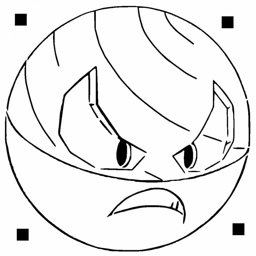 Free Other STL Download - Hisuian Electrode 4 layer stencil by SMT_M 🦊