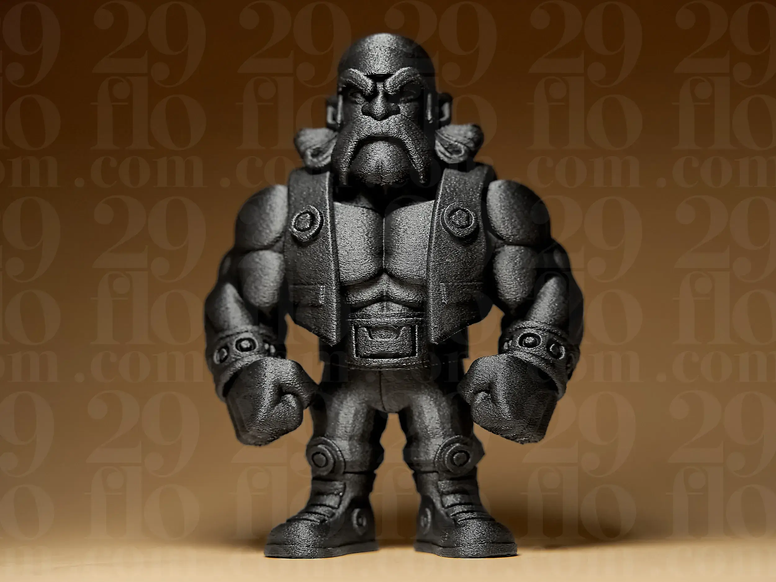 Free Characters & Creatures STL Download - Hulk Hogan Cartoon Style ...