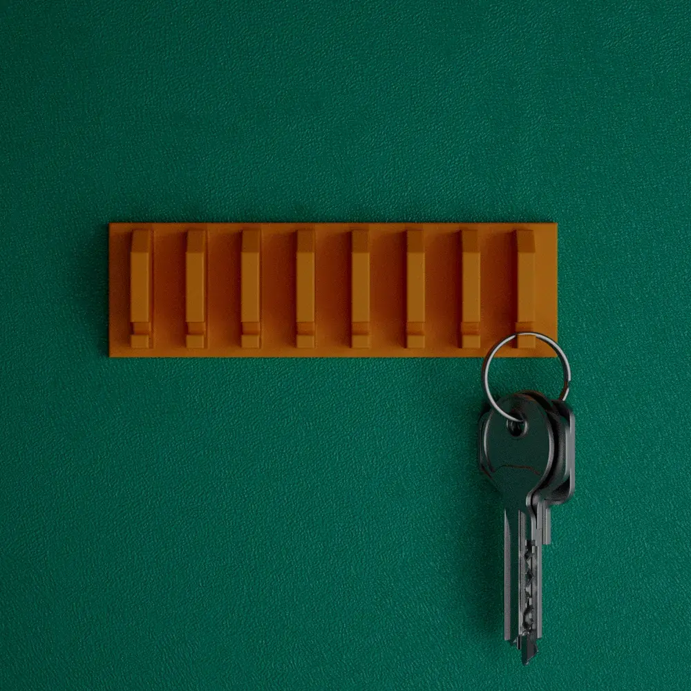 3D Printer Files | 3MF File | Key Holder | Ready to Print Modern Key ...