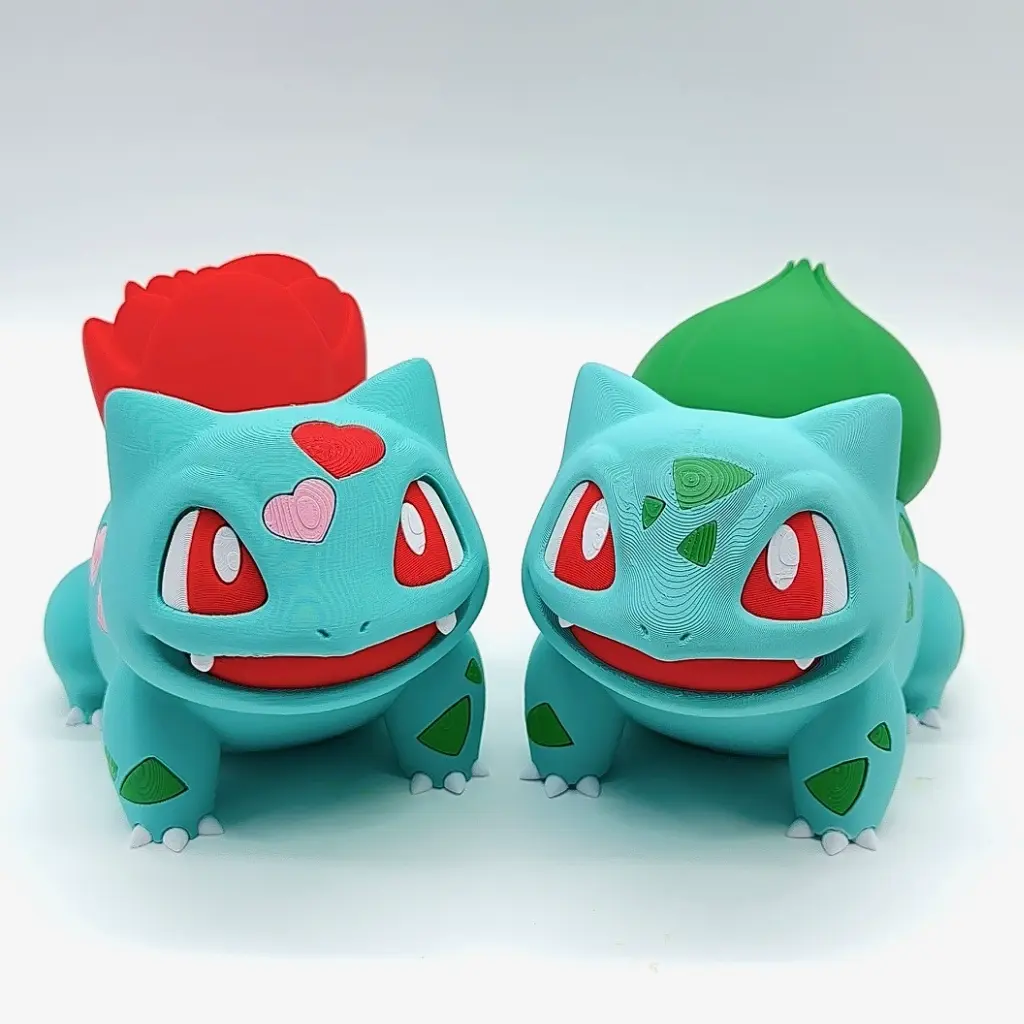 Characters & Creatures STL Download - POKEMON BULBASAUR - FLOWER - BY ...