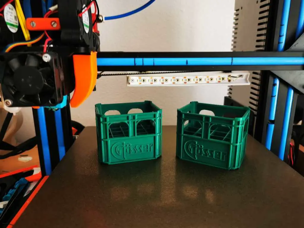 3D Printer Files | 3MF File | Bierkiste Gösser Battery Beer Crate AA/AAA | Creality Cloud