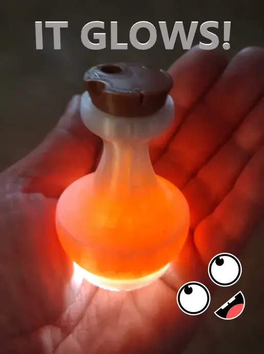 Cosplay STL Download - Potion Bottle and Vial Setby Eskimo Pie