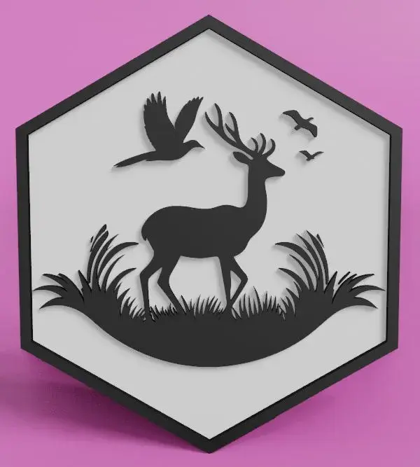3D Printer Files | 3MF File | Deer | Creality Cloud