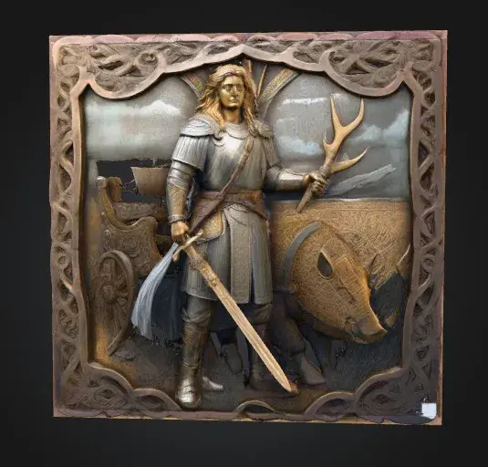 3D Printer Files | 3MF File | The Norse God "Freyr" - Part of the Norse ...