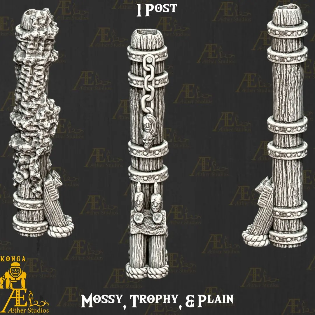 Props & Terrain STL Download - AEKNGA02 - Konga Sacrificeby Aether Studios