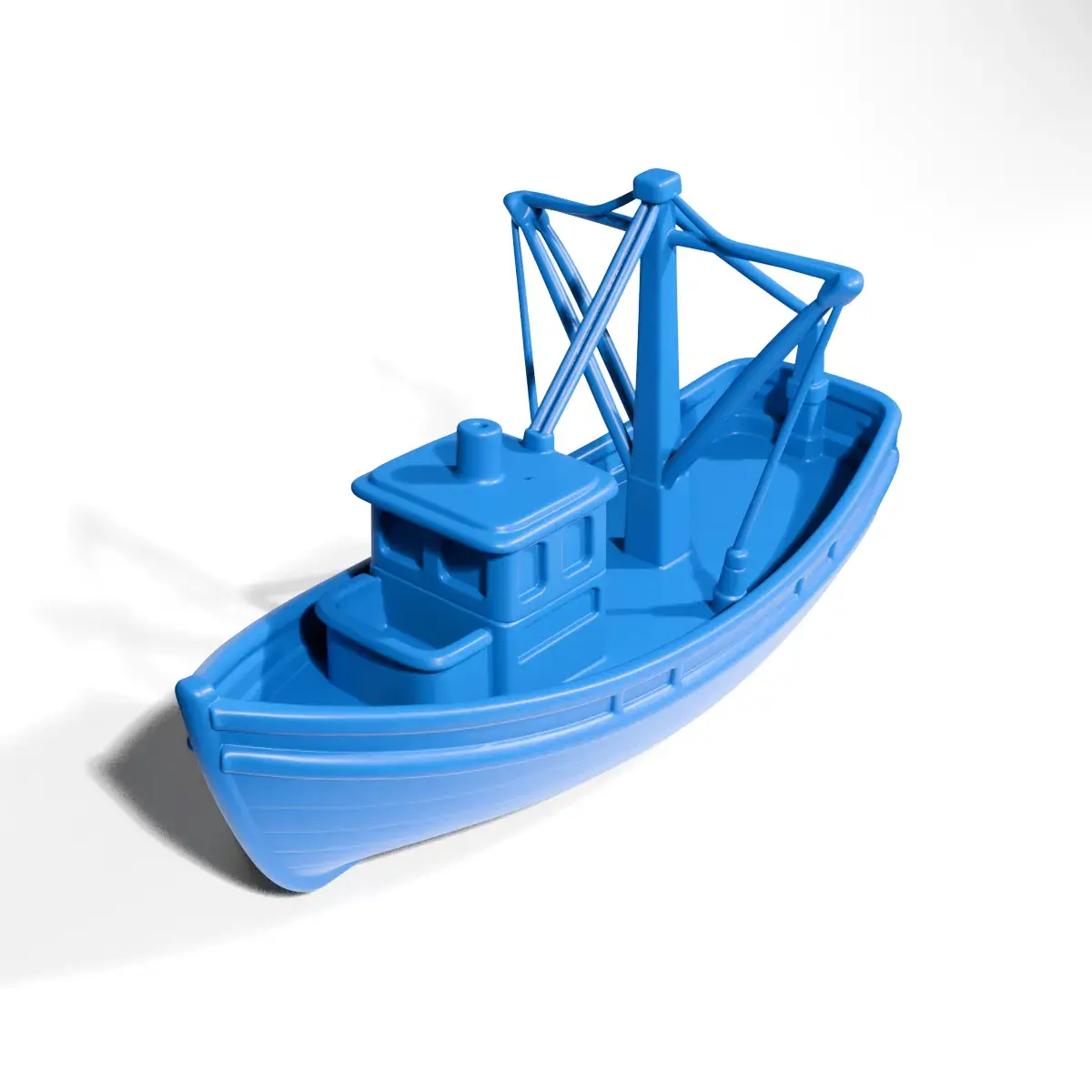3D Printer Files | 3MF File | Fishing boat | Creality Cloud