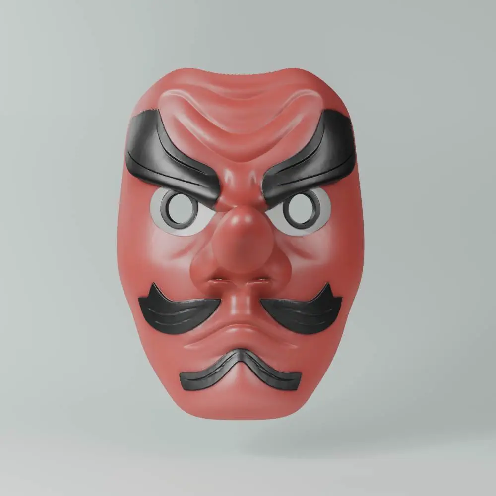 Digital Art STL Download - TENGU MASKby Donex3D