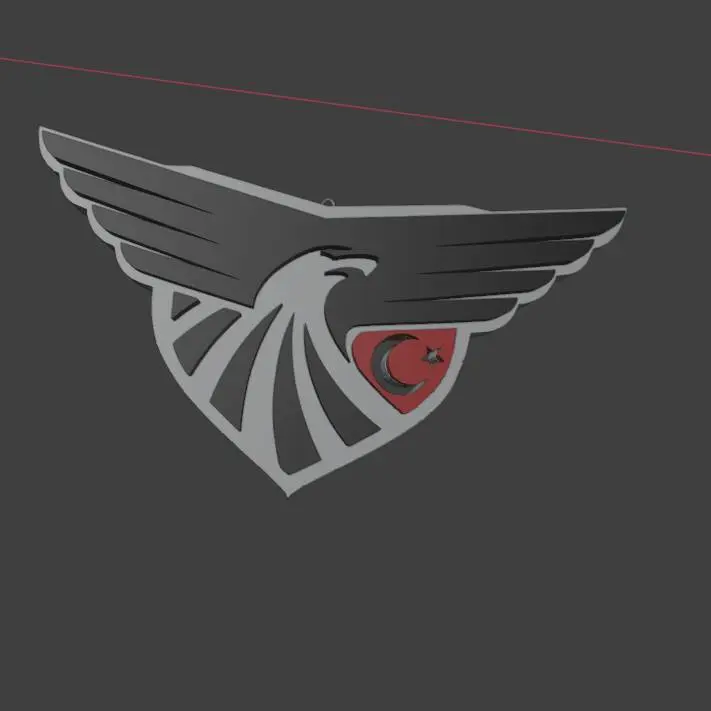 3D Printer Files | 3MF File | Beşiktaş Kartal Anahtarlık Keychain ...