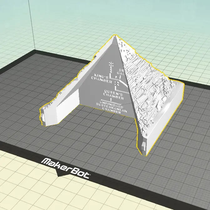 3D Printer Files | 3MF File | The Great Pyramid of Giza | Creality Cloud