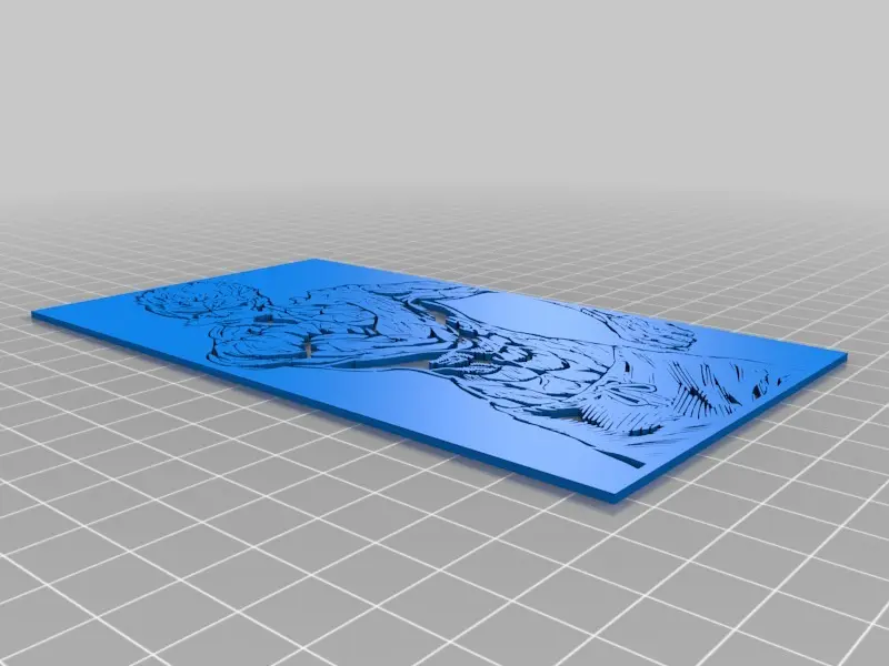 Free Characters & Creatures STL Download - OPM Bang stencilby SMT_M 🦊