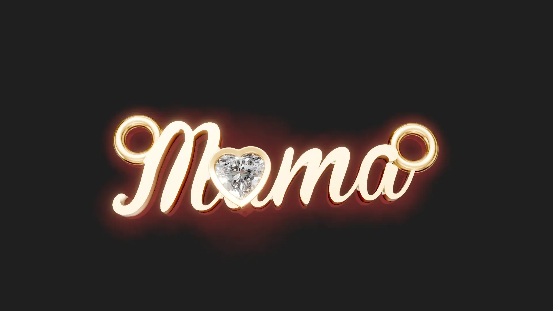 Jewelry & Accessories STL Download - Mama Name Pendantby Christina3d