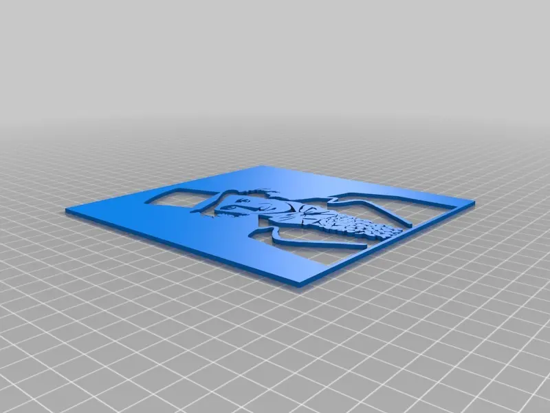 Free Digital Art STL Download - 1971 Willy Wonka stencilby SMT_M 🦊