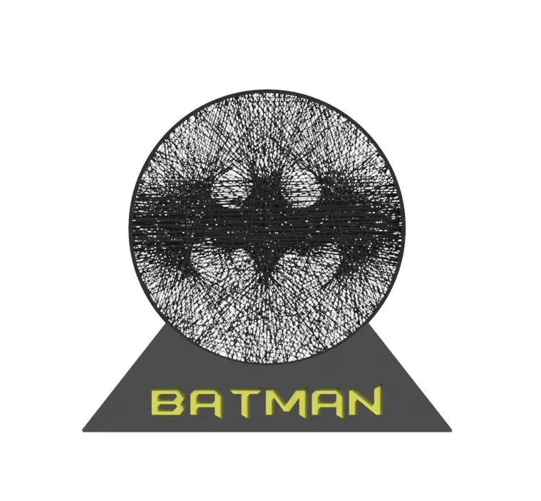 3D Printer Files | 3MF File | BATMAN STRING-ART / DC UNIVERSE / COMICS ...