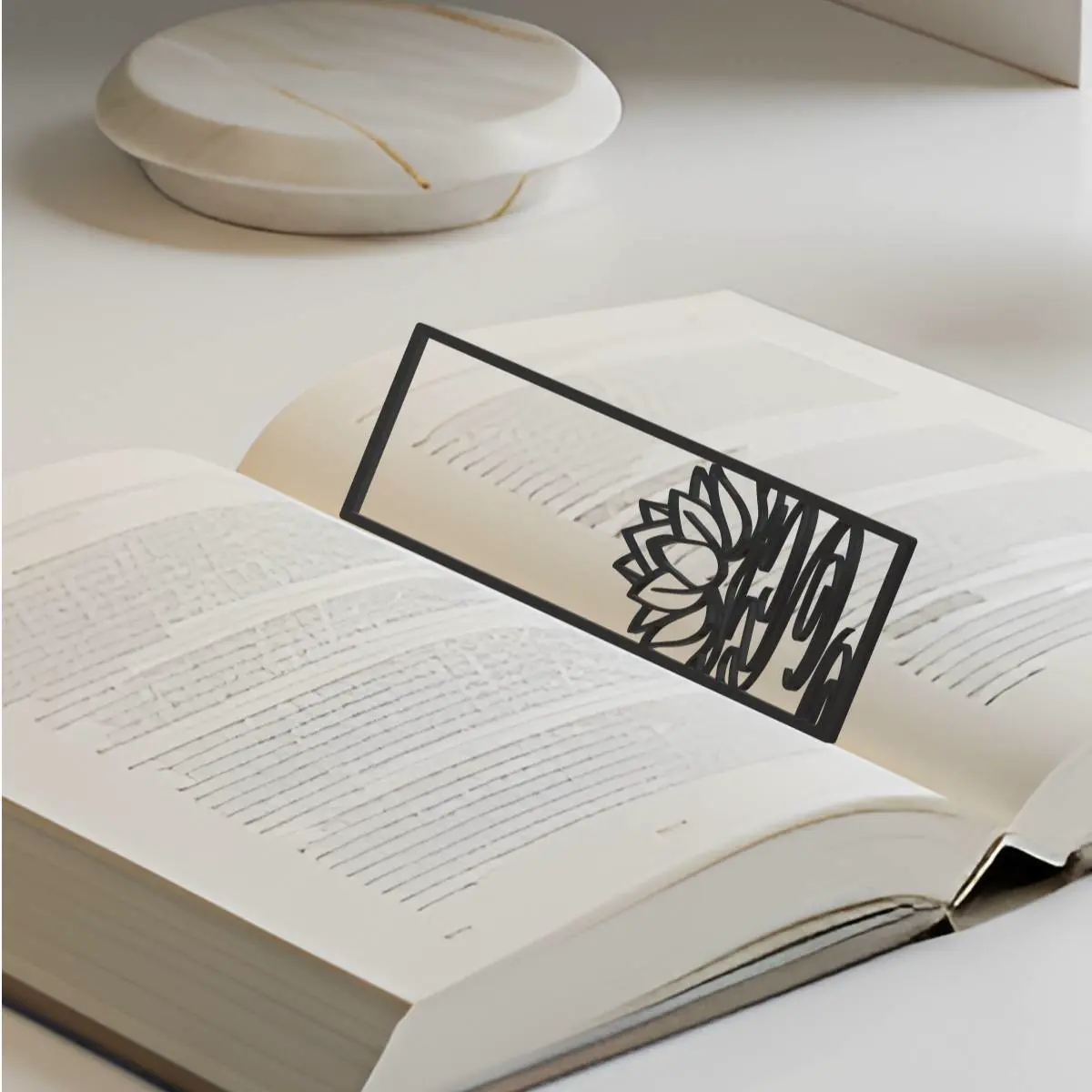 Stationery & Learning Tools STL Download - Lotus Bookmark, Creativity ...