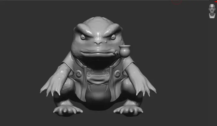 Characters & Creatures STL Download - GamaBunta frog NARUTOby 3DHart