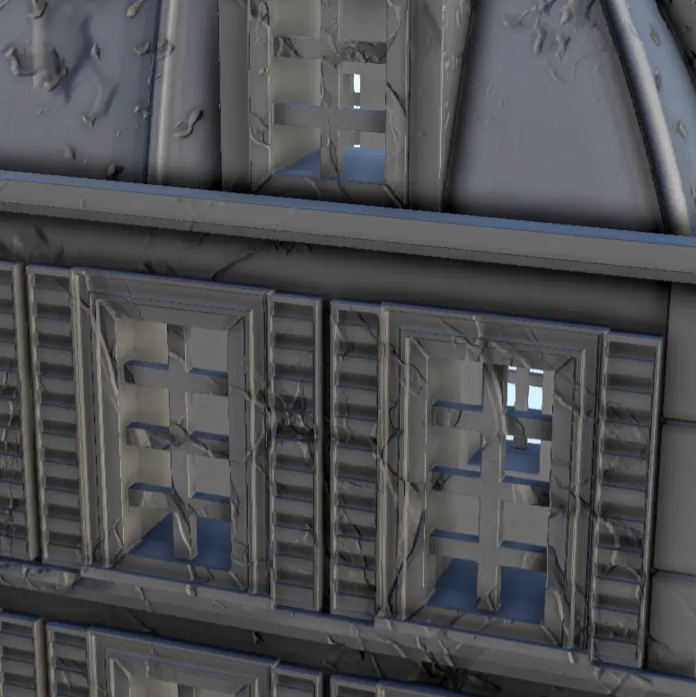 Other STL Download - Building 16 - terrain WW2 scenery modern ...