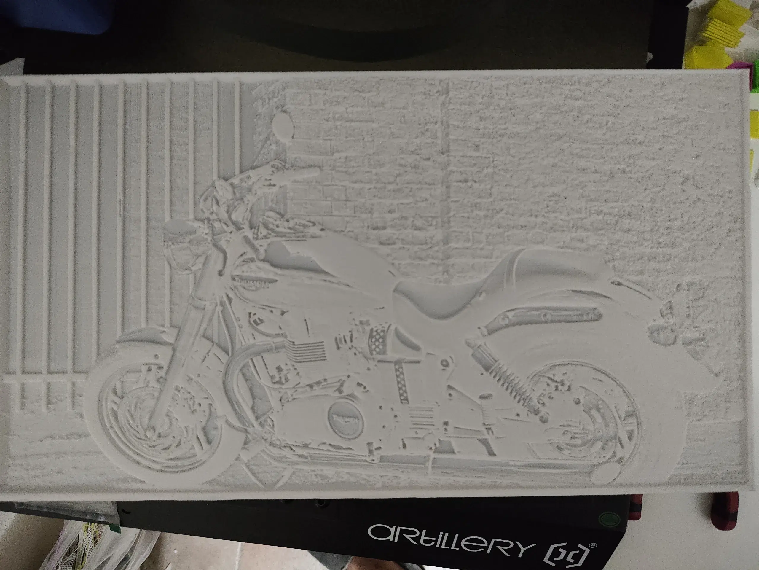 3D Printer Files | 3MF File | Lithophane Custom motorcycle Triumph ...