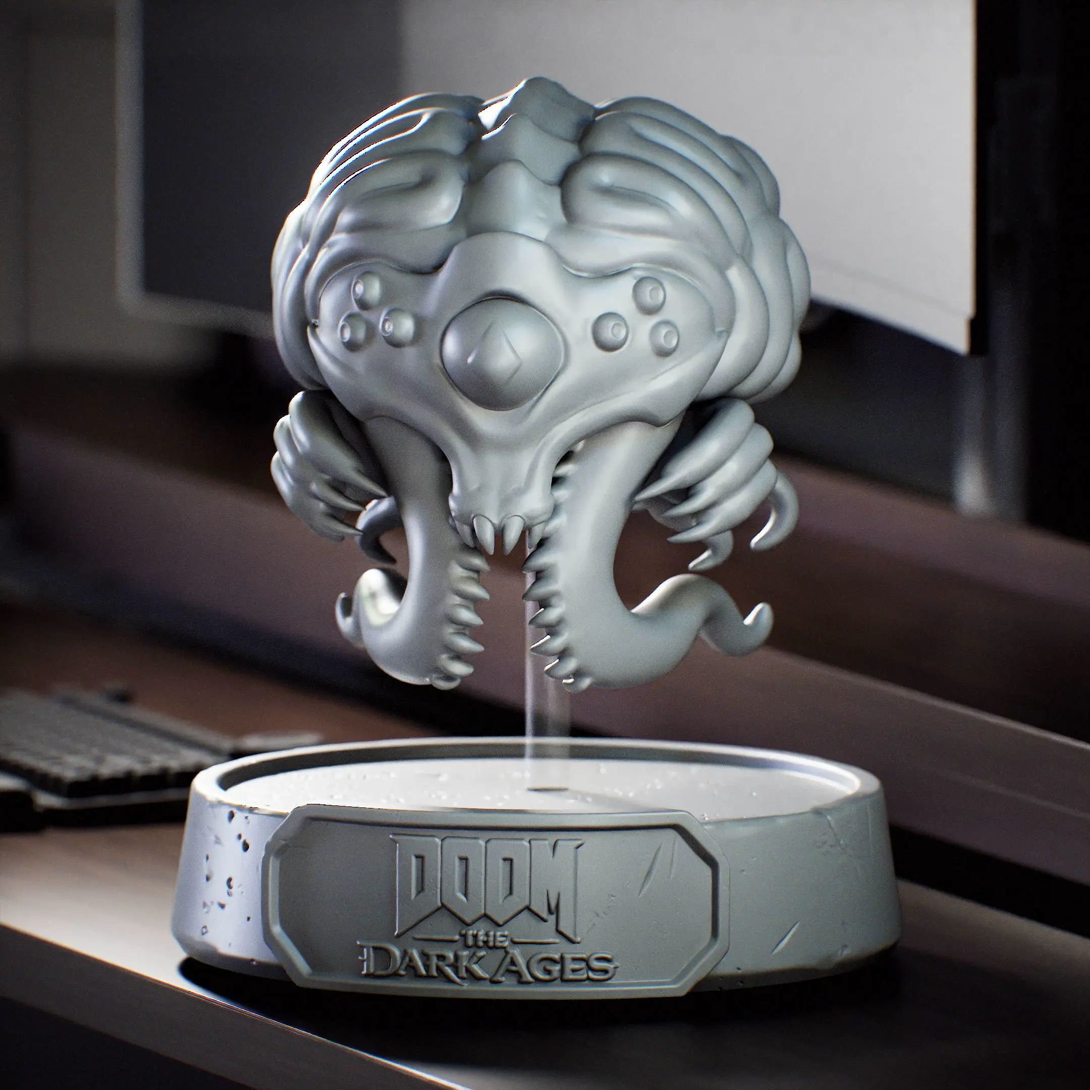 Characters & Creatures STL Download - Caco Demon from Doom The Dark ...